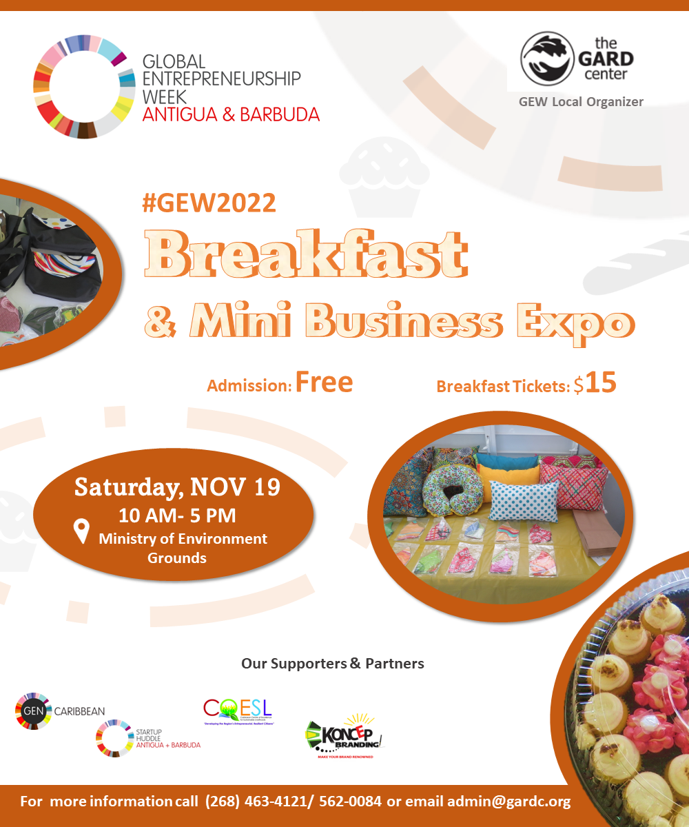 Global Entrepreneurship Week Antigua & Barbuda 2022 – GARD Center