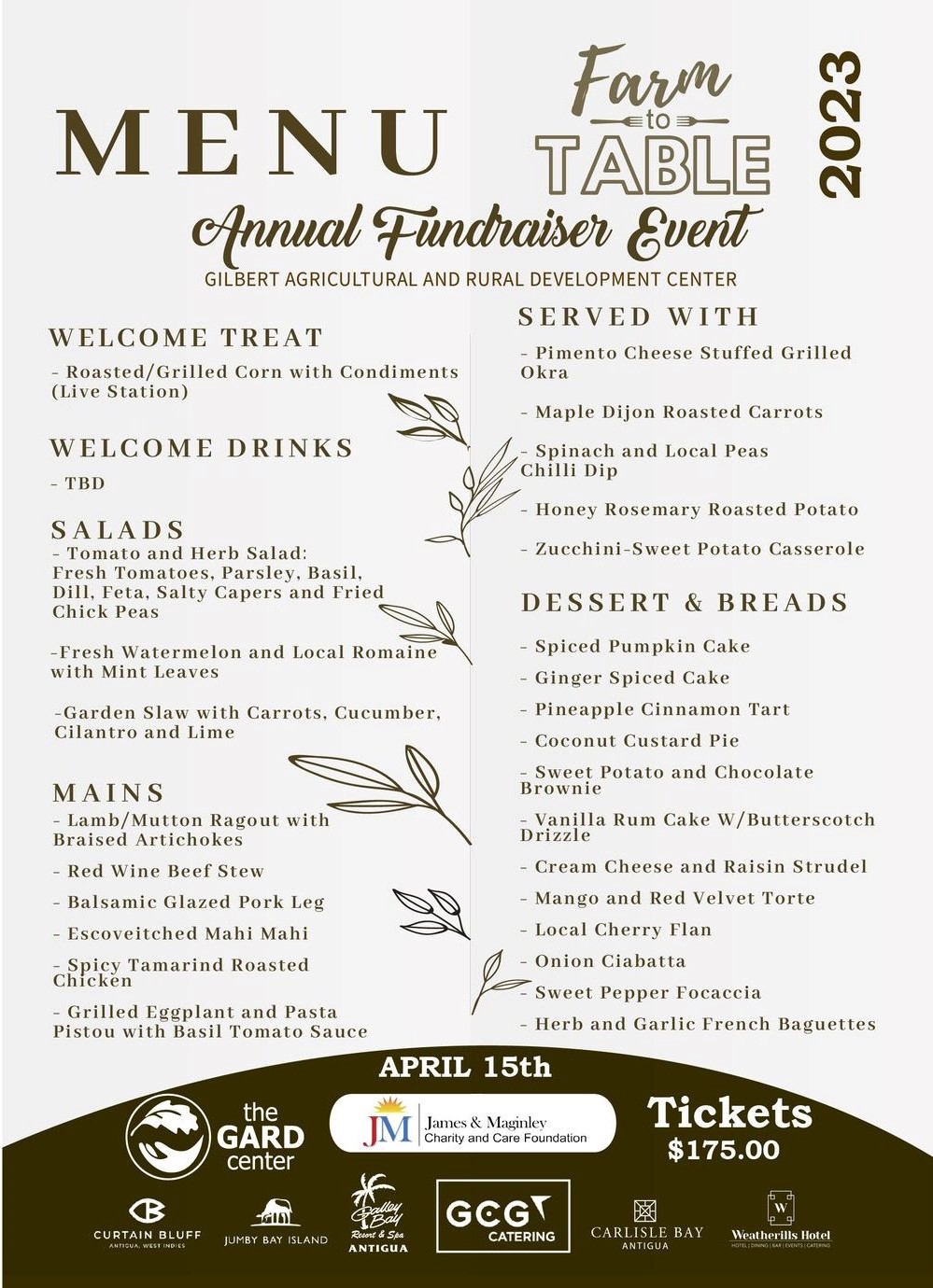 6th Farm-To-Table – GARD Center